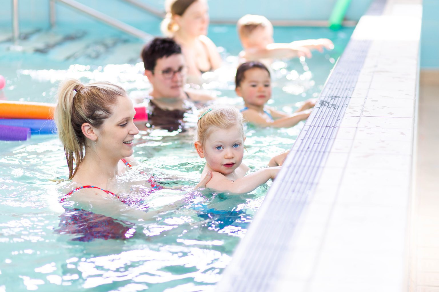 Baby Swimming Lessons for 0 - 4 year olds at Baby Squids